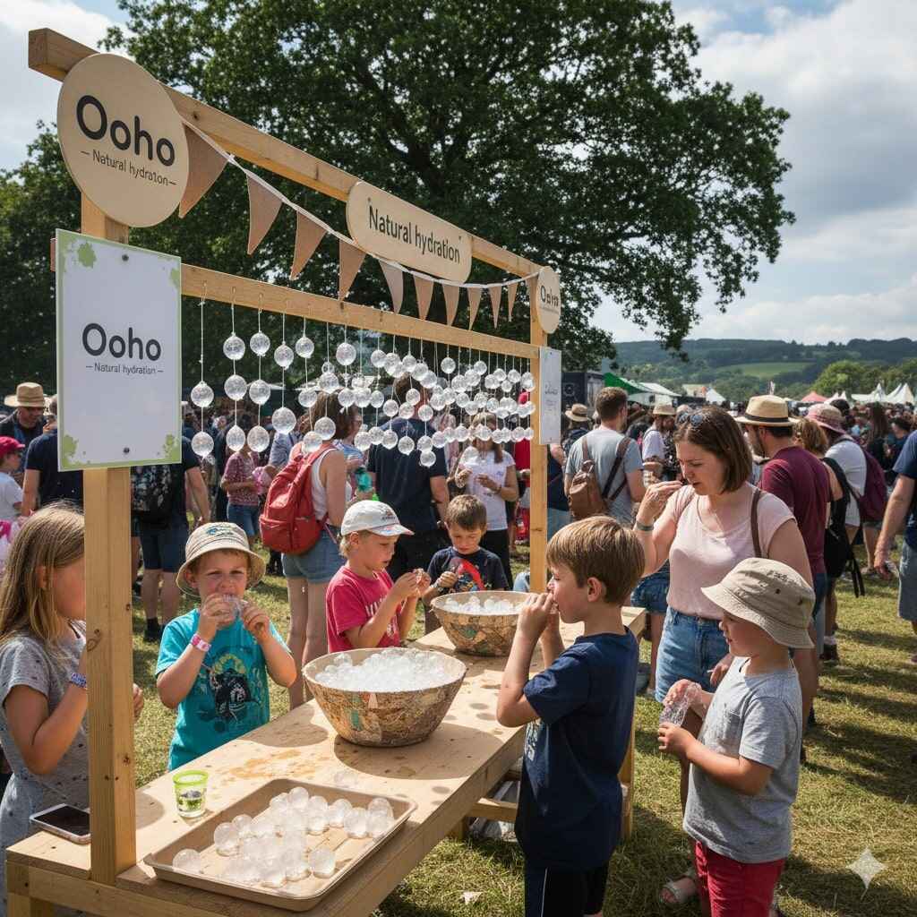 UK Edible Water Bubble 2025 | Ooho Innovation